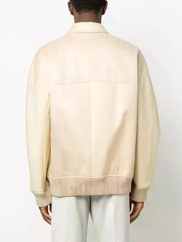 LANVIN Pointed-collar Bomber Jacket