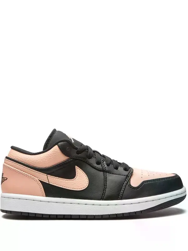 JORDAN 1 Low "crimson Tint" Sneakers - Black