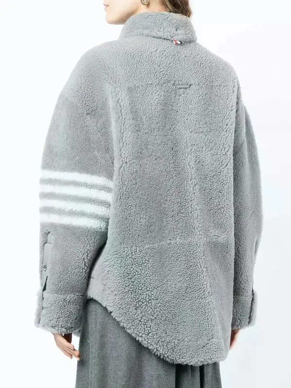 Thom Browne 4-bar Oversized Shirt Jacket