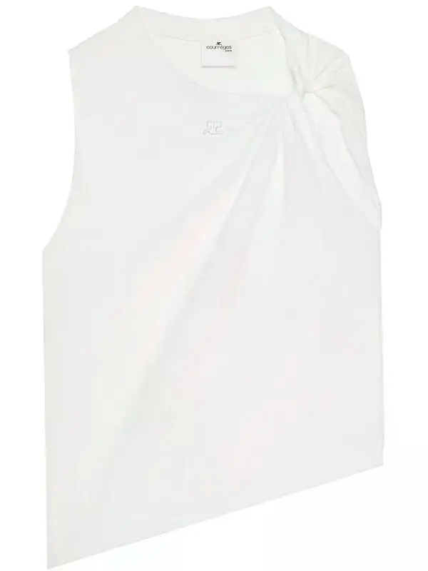 COURREGES Twist Tank Top