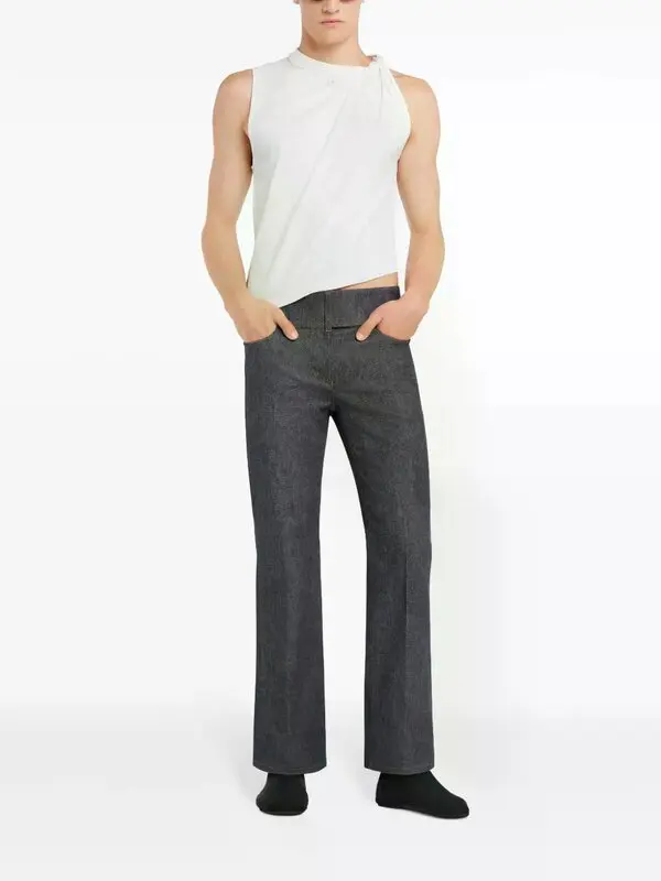 COURREGES Twist Tank Top