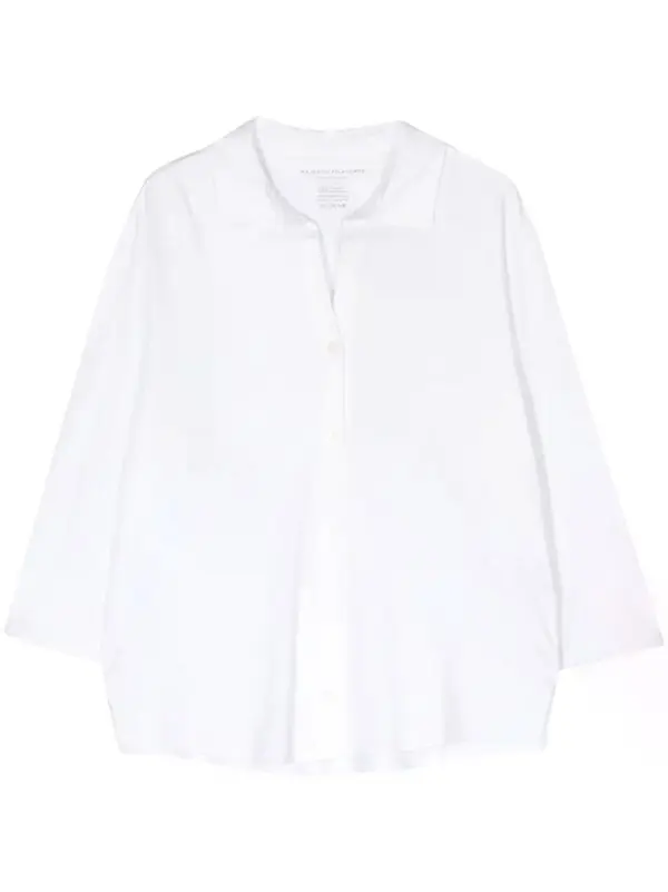 Majestic Filatures Three-quarter Sleeve Shirt