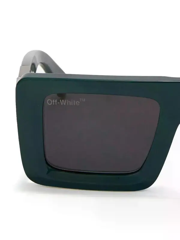 Off-White Leonardo Square-frame Sunglasses - Grey
