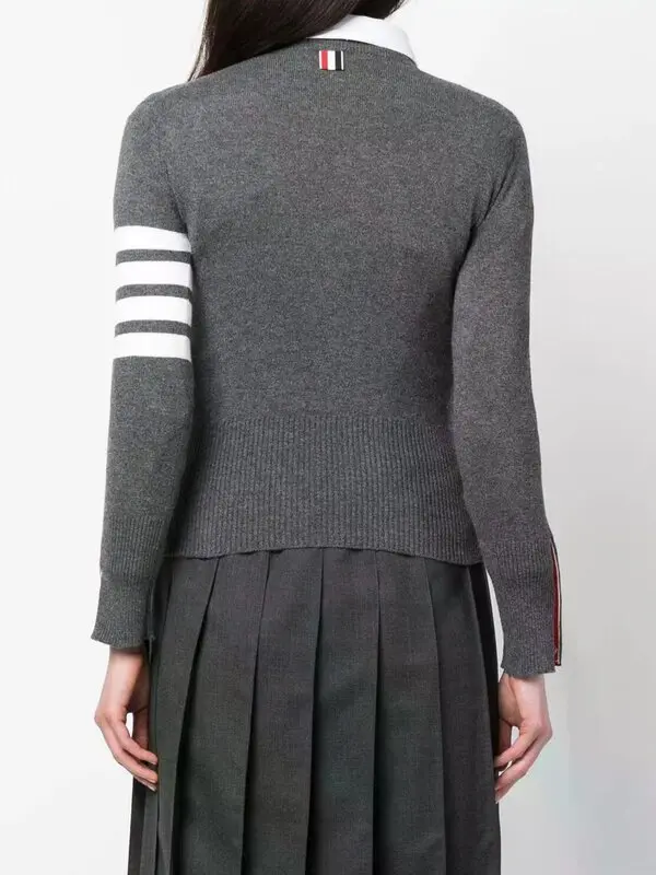 Thom Browne 4-bar Cashmere Knitted Jumper