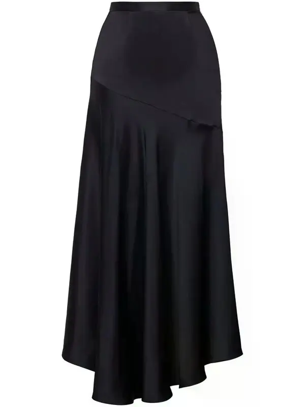 Adam Lippes Tess Midi Skirt - Black