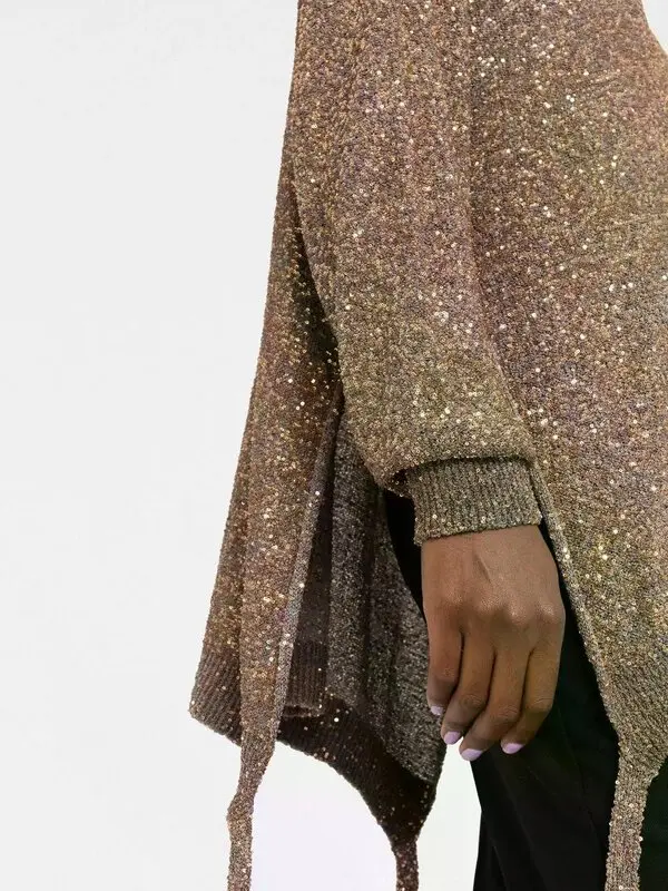 Stella McCartney Sequinned Side-tie Jumper