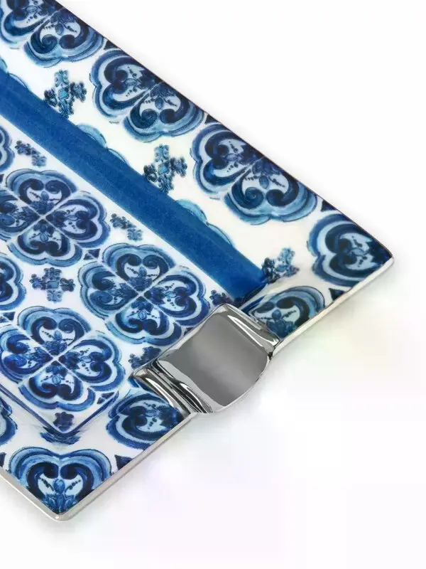 Dolce & Gabbana Patterned Porcelain Ashtray