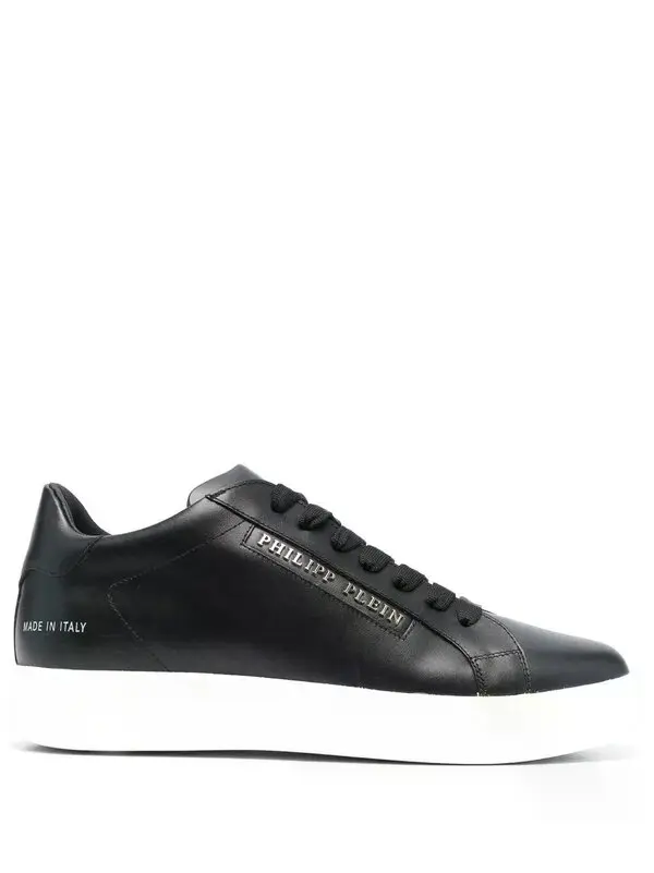Philipp Plein Low-top Leather Sneakers