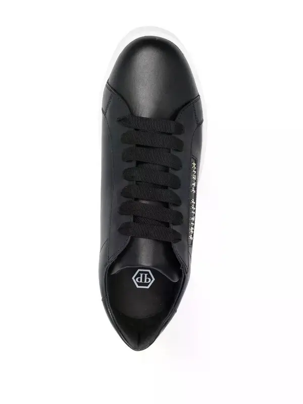 Philipp Plein Low-top Leather Sneakers