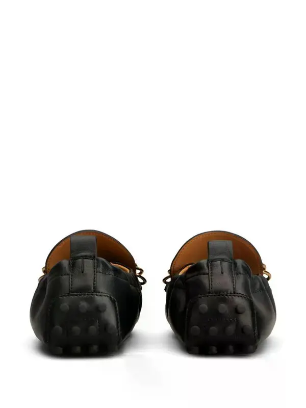TOD'S Ring-embellished Loafers