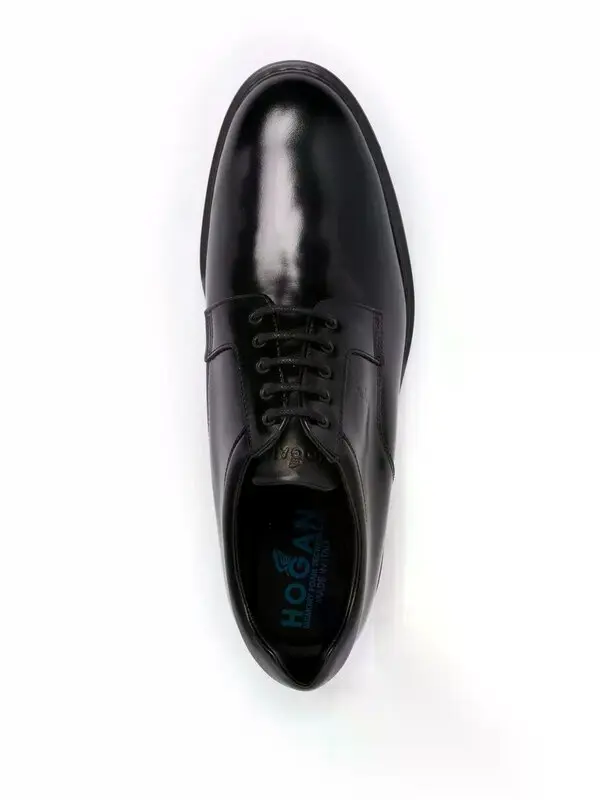 Hogan Highlights Leather Derby Shoes
