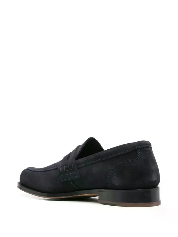 TRICKER'S Suede Loafers - Blue