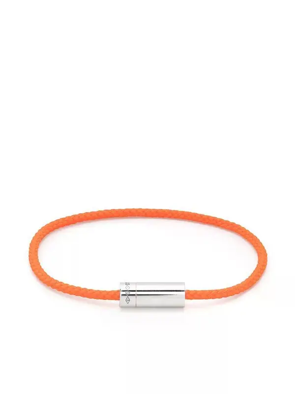 Le Gramme 5g Nato Cable Bracelet - Silver