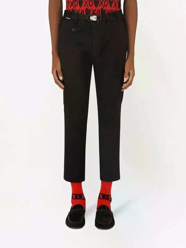 Dolce & Gabbana Cropped Cargo Trousers