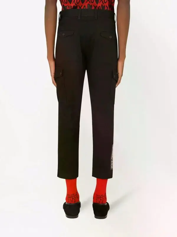 Dolce & Gabbana Cropped Cargo Trousers