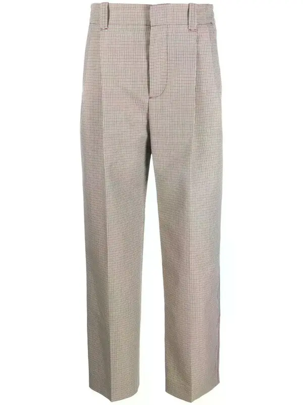Marni Pleated Cropped Trousers