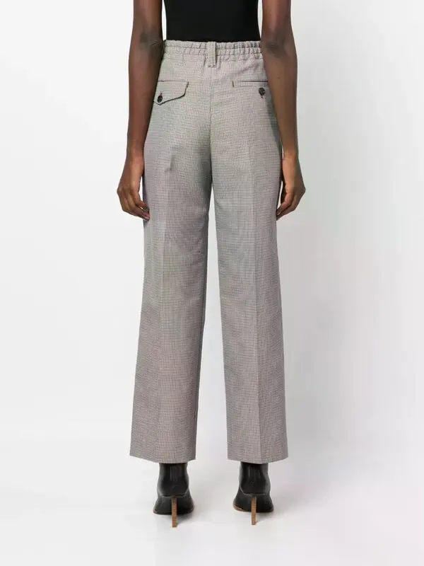 Marni Pleated Cropped Trousers