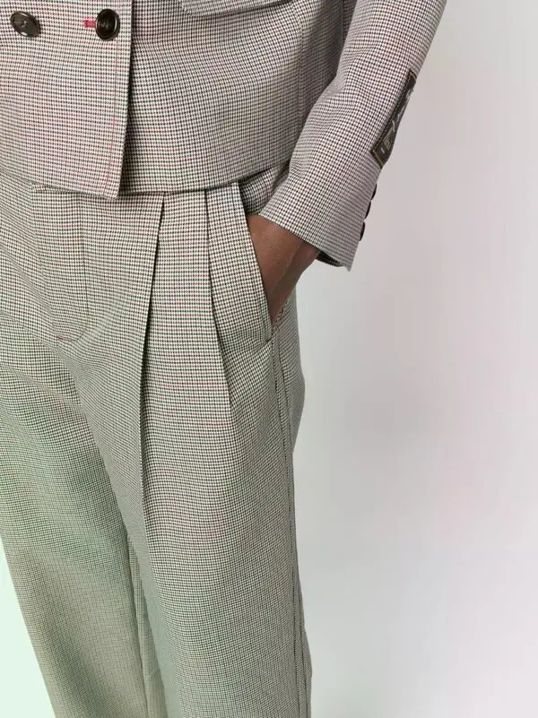 Marni Pleated Cropped Trousers