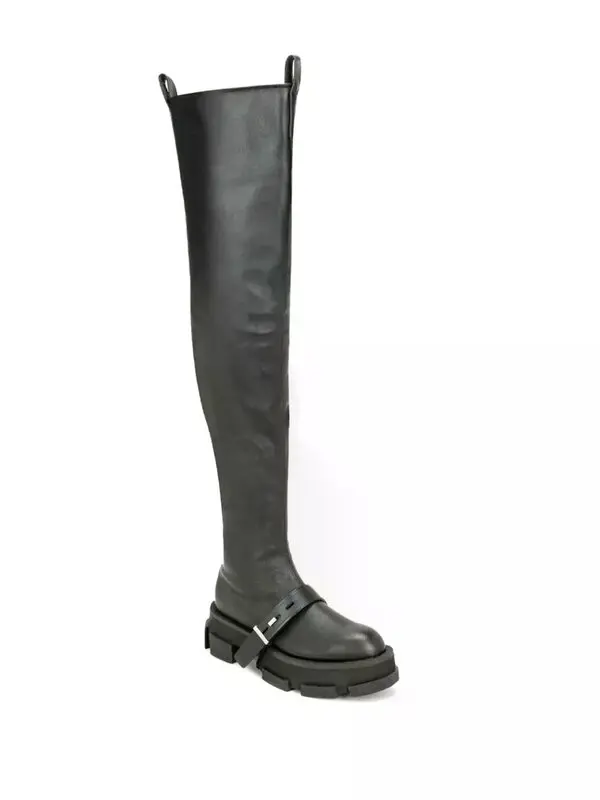 Both Gao Thigh-high Chunky Boots
