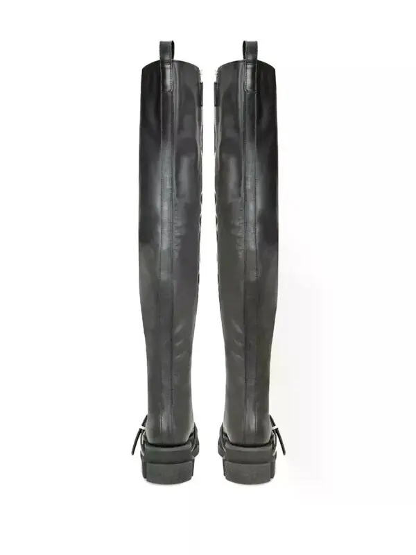 Both Gao Thigh-high Chunky Boots
