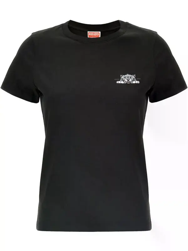 Kenzo Happy Tiger T-shirt - Black