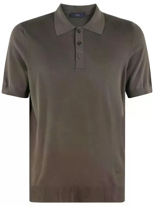 FAY Cotton Shirt - Brown
