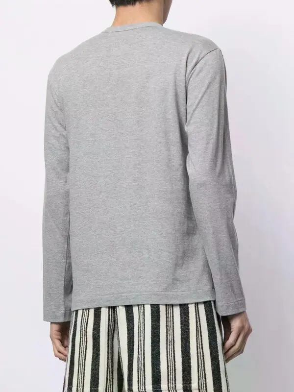 Play Comme Des Garcon Chest Logo-patch Jumper