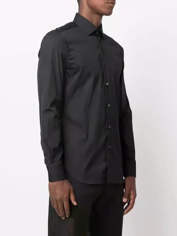 BARBA NAPOLI Long-sleeve Poplin Shirt