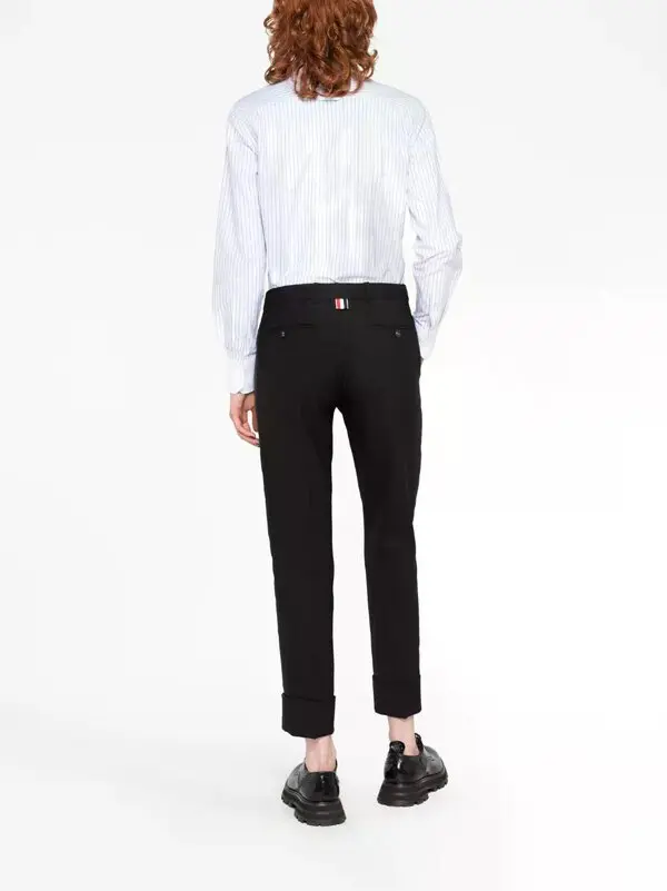 Thom Browne Cropped Tailored Trousers