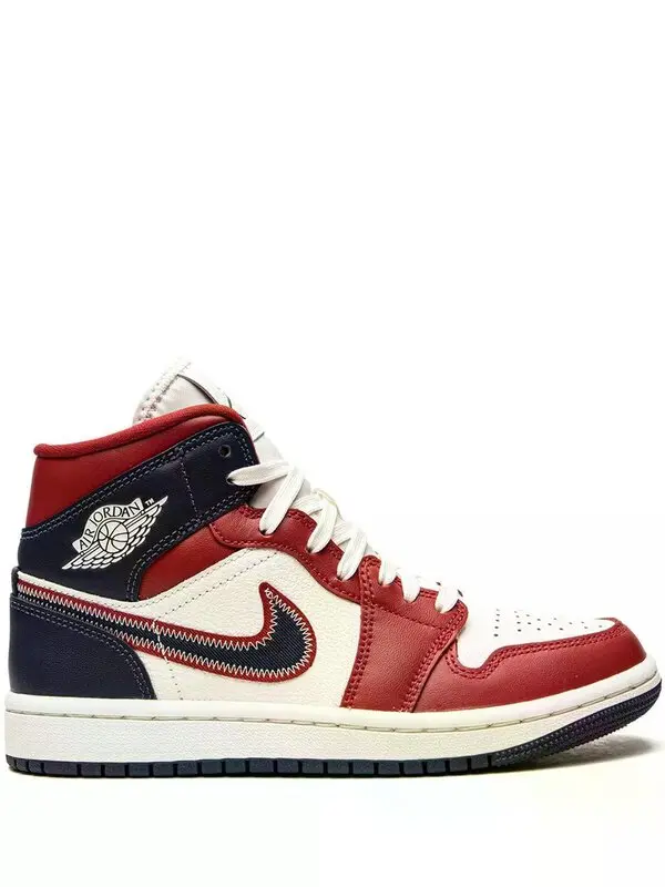 JORDAN Air 1 Mid Se Usa Sneakers - Red