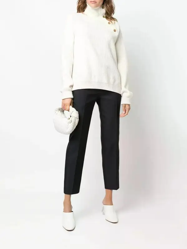JIL SANDER Cropped Tailored Trousers