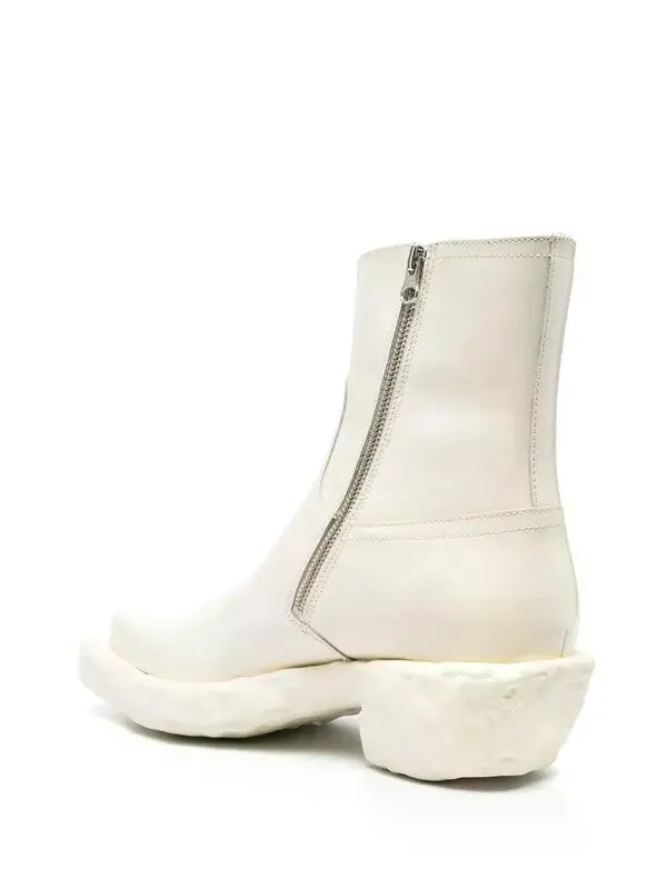 Camper Venga Leather Ankle Boots - Neutrals