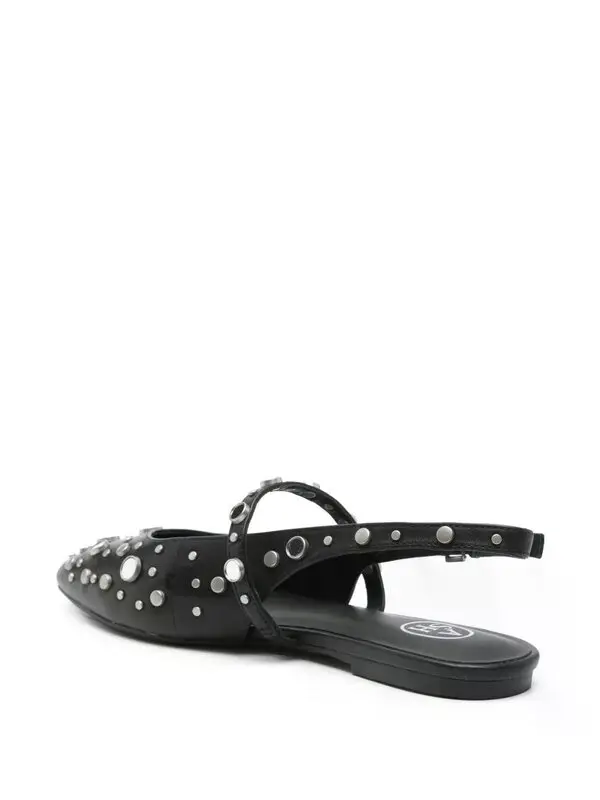 Ash Brenda Leather Ballet Flats
