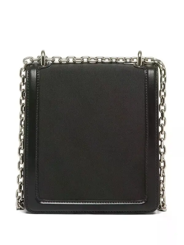 Prada Jacquard Logo Shoulder Bag
