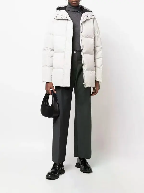 Aspesi Quilted Hooded Coat