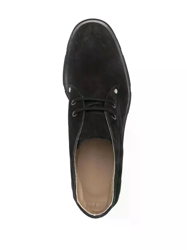 Alexander McQueen Lace-up Suede Boots
