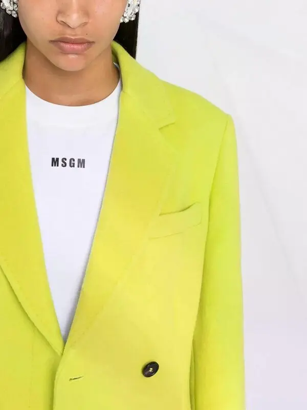 MSGM Logo-print Long-sleeve T-shirt