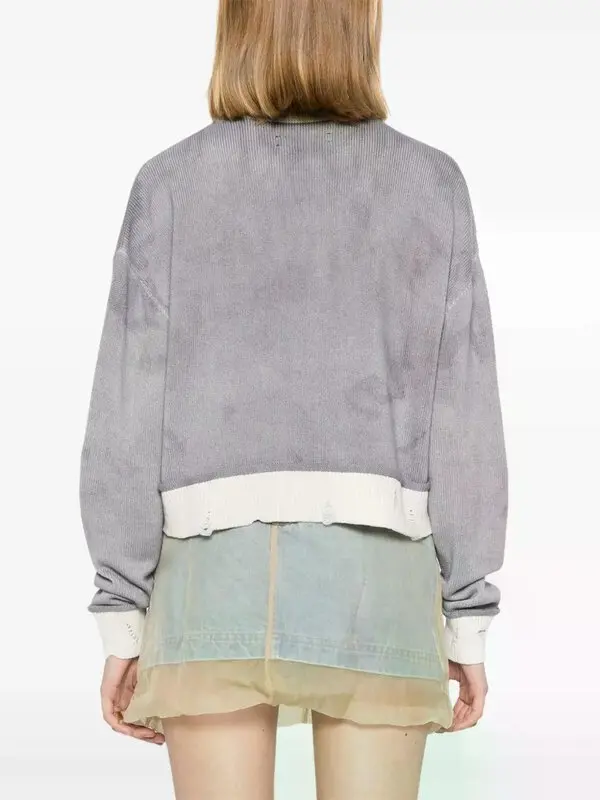 Amiri Vintage Cashmere Cropped Jumper