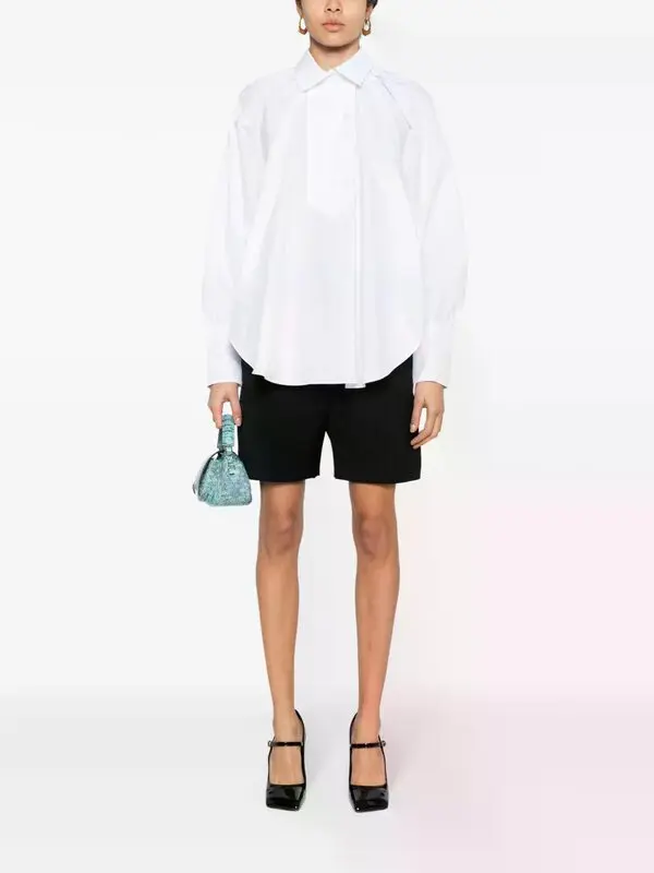 PATOU Batwing-sleeve Shirt - White