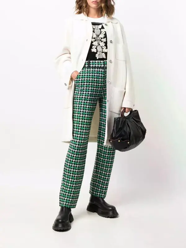 BARRIE Single-breasted Cashmere-cotton Blend Coat