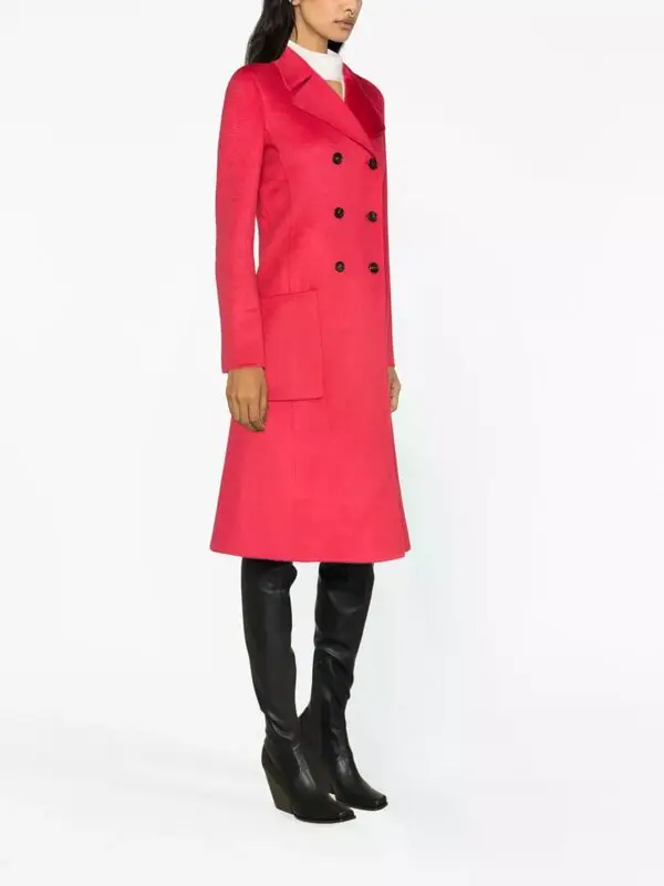 LANVIN Double-breasted Cashmere Coat
