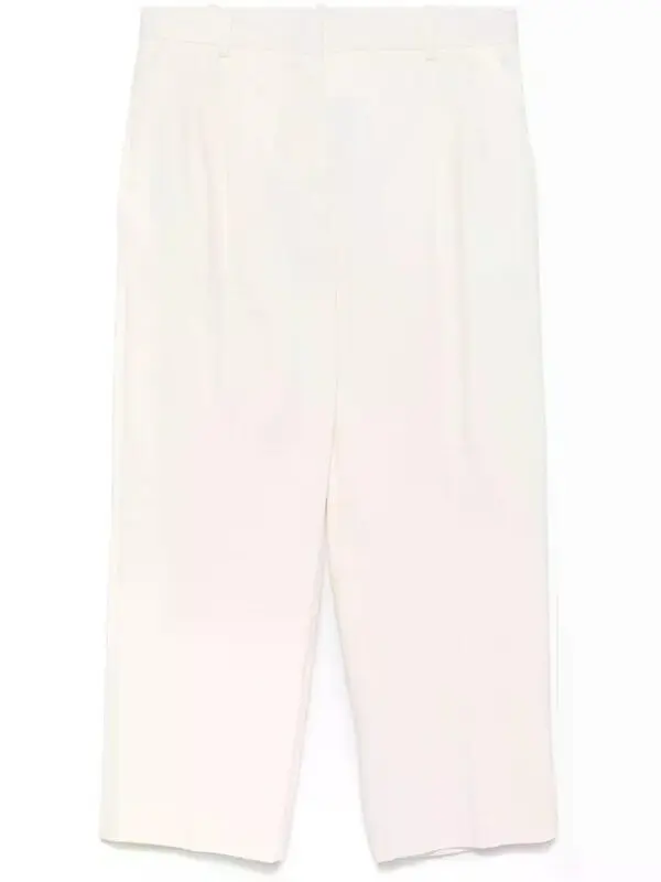 CIRCOLO 1901 Pleated Trousers - Neutrals