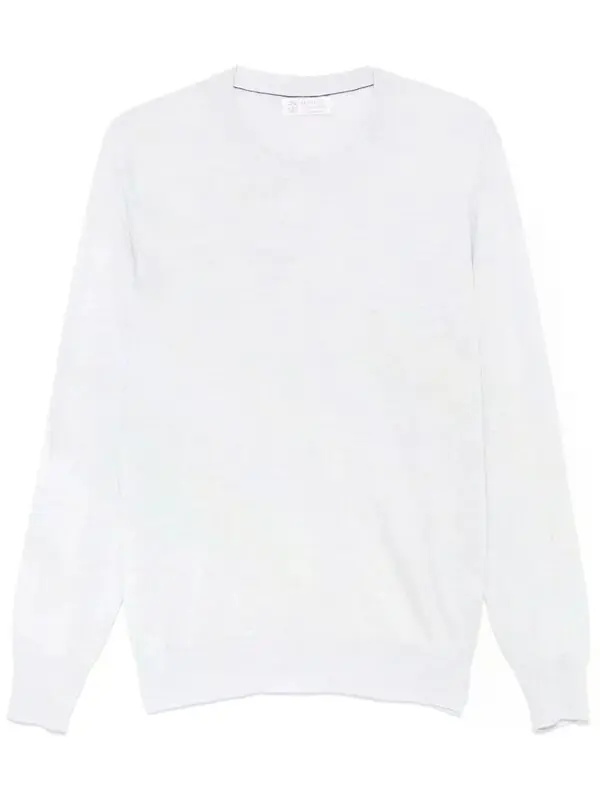 Brunello Cucinelli Fine-knit Sweater - Blue