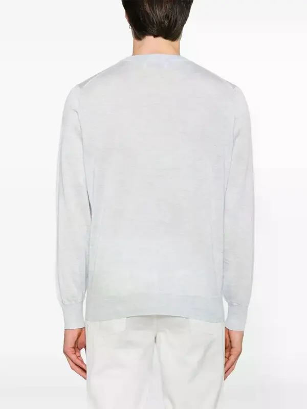 Brunello Cucinelli Fine-knit Sweater - Blue