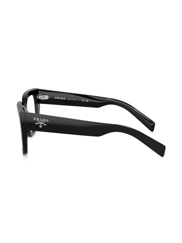 Prada Logo-lettering Square Glasses