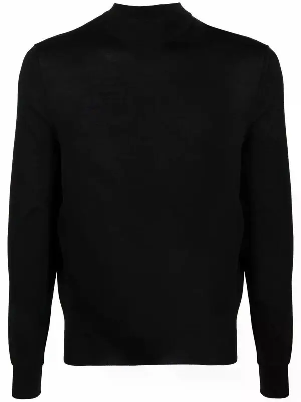 DRUMOHR Mock-neck Merino Jumper