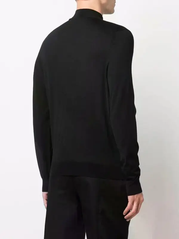 DRUMOHR Mock-neck Merino Jumper