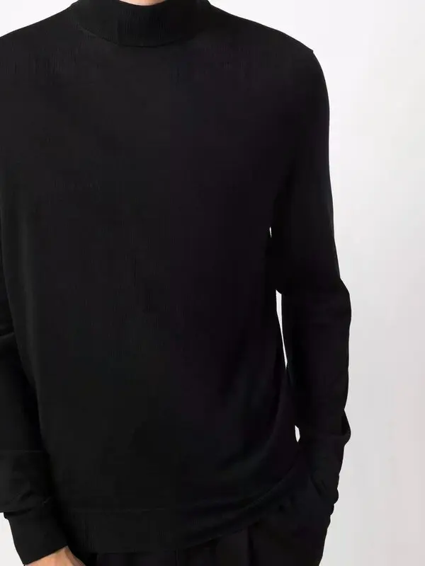 DRUMOHR Mock-neck Merino Jumper