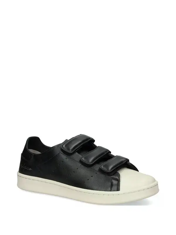 Y3 Stan Smith Hook-and-loop Sneakers - Black