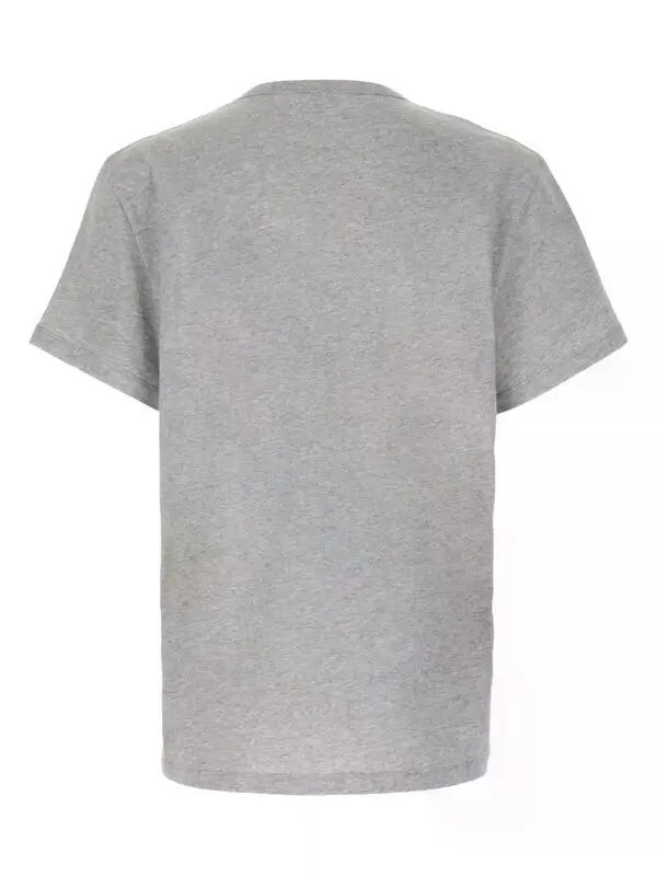 Alexander McQueen Logo-embroidered Cotton T-shirt
